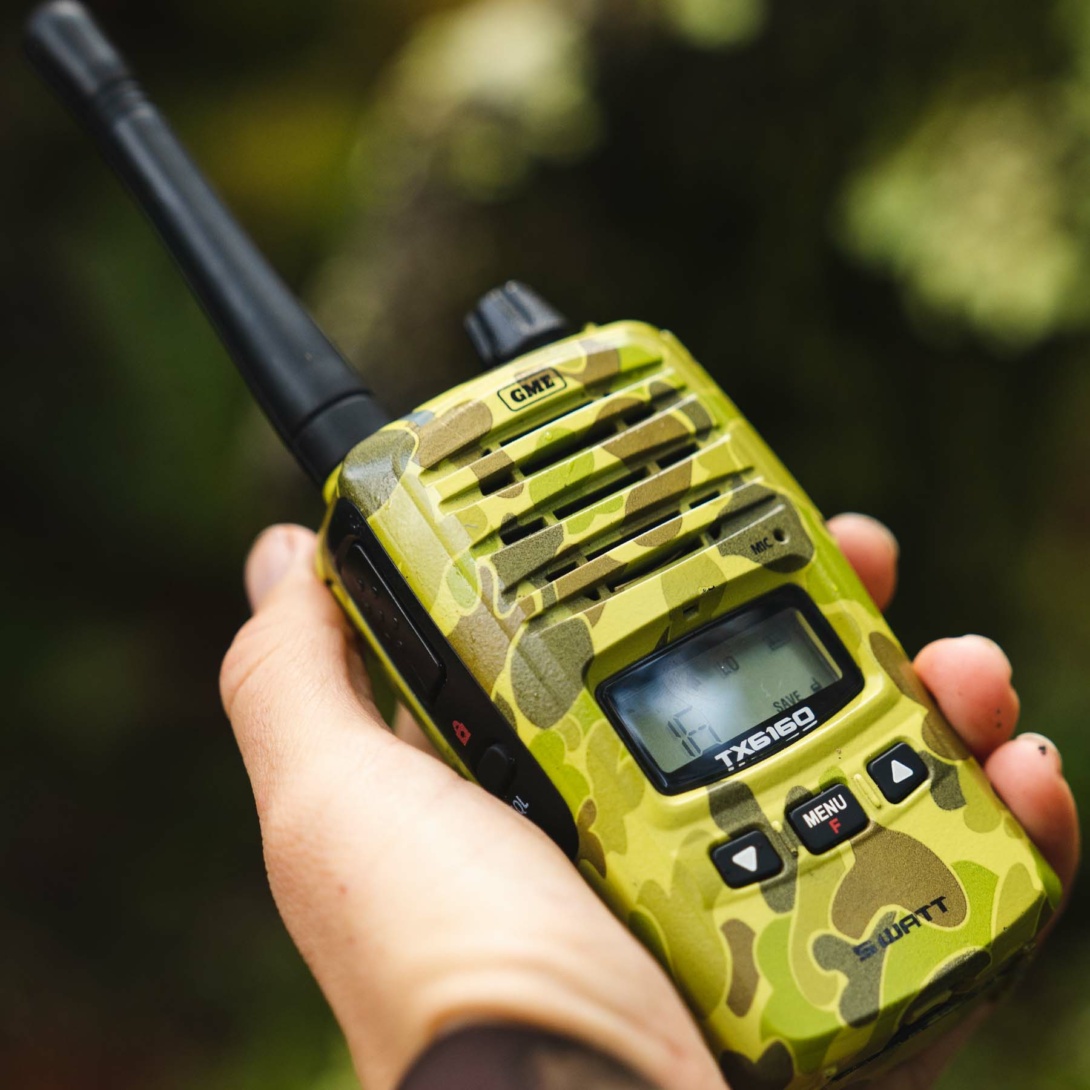 GME TX6160 handheld 1W/5W UHF radio - Sporting Shooter