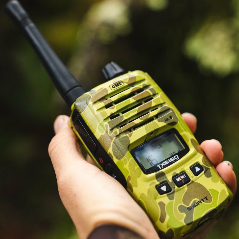 GME TX6160 handheld 1W/5W UHF radio - Sporting Shooter