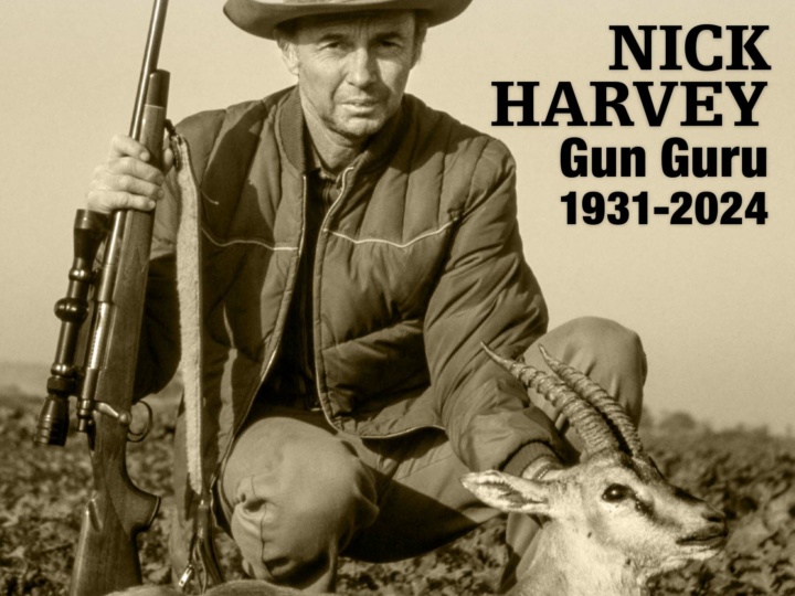 Vale Nick Harvey, Australia's legendary gun writer and hunter ...