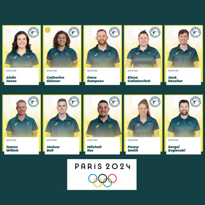 Australia’s Paris Olympics shooting team announced - Sporting Shooter