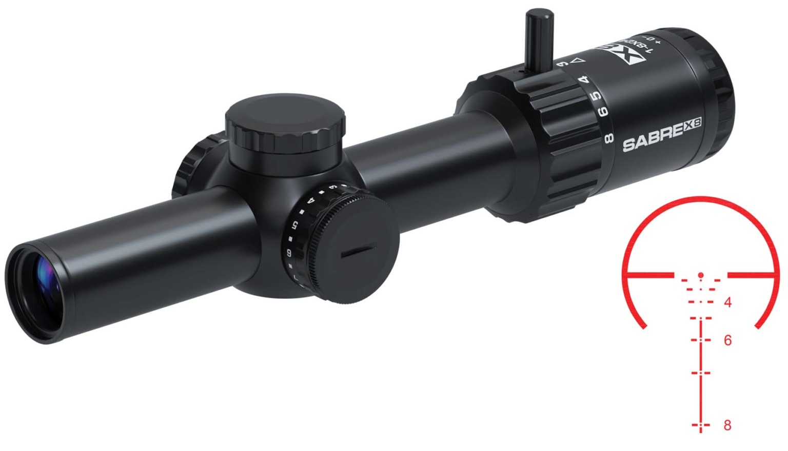 Sabre X8 BDC low-power variable optic - Sporting Shooter