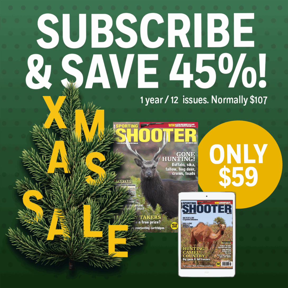 Bargain! Sporting Shooter for $5 an issue - Sporting Shooter